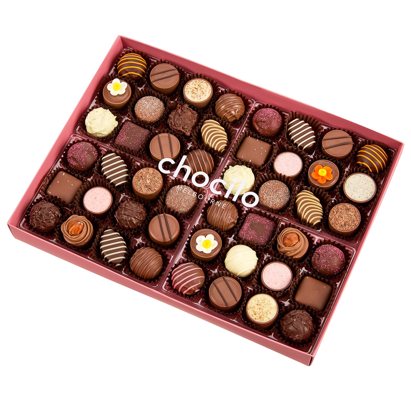 Buy 48 Assorted Chocolates Gift Box – Chocilo Melbourne