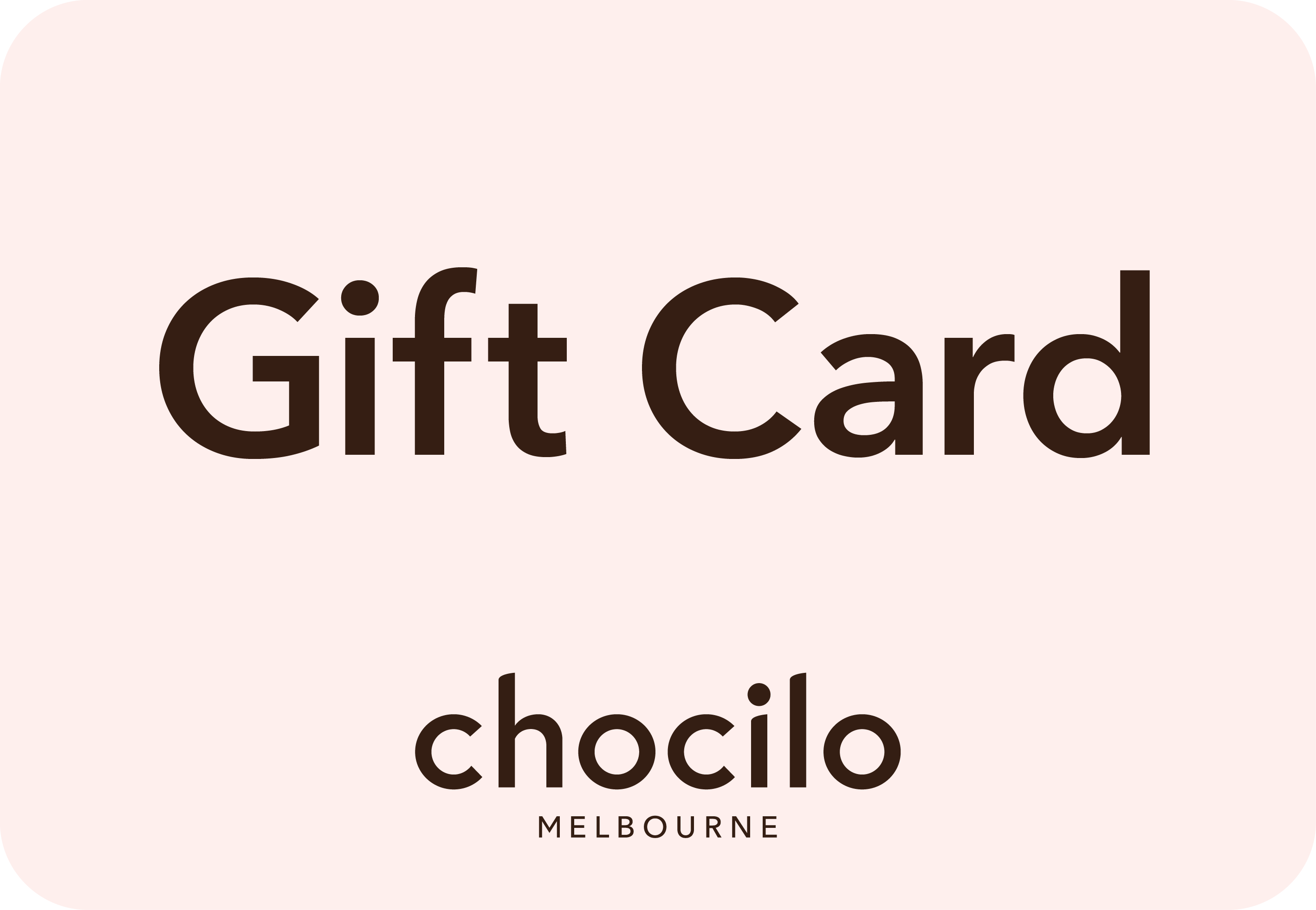 Buy Chocolate Gift Cards | Chocilo Melbourne