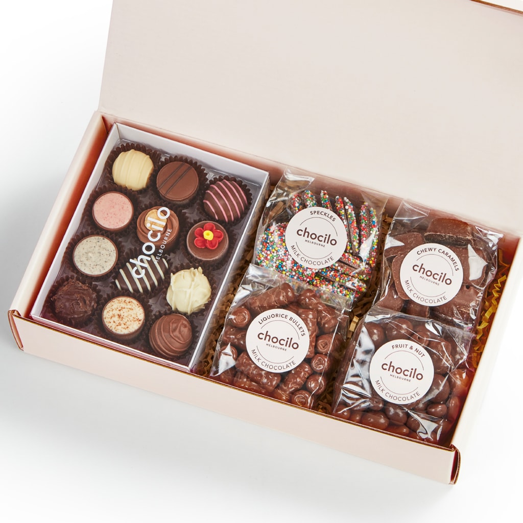 All the Favourites Chocolate Hamper | Chocilo Melbourne