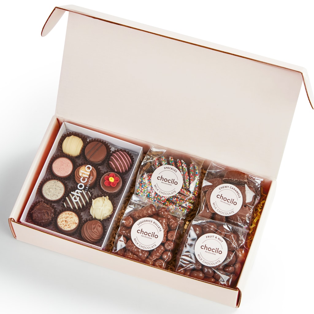 All the Favourites Chocolate Hamper | Chocilo Melbourne